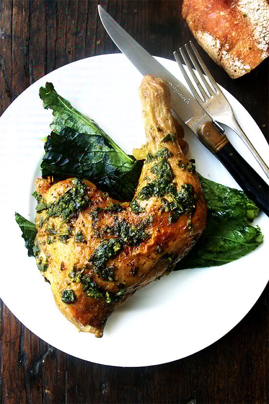 The Crispiest Spring Chicken - alexandra's kitchen
